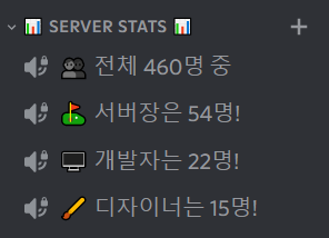 👥 ServerStats - 디스코드 채널에 멤버 수 표시하기!