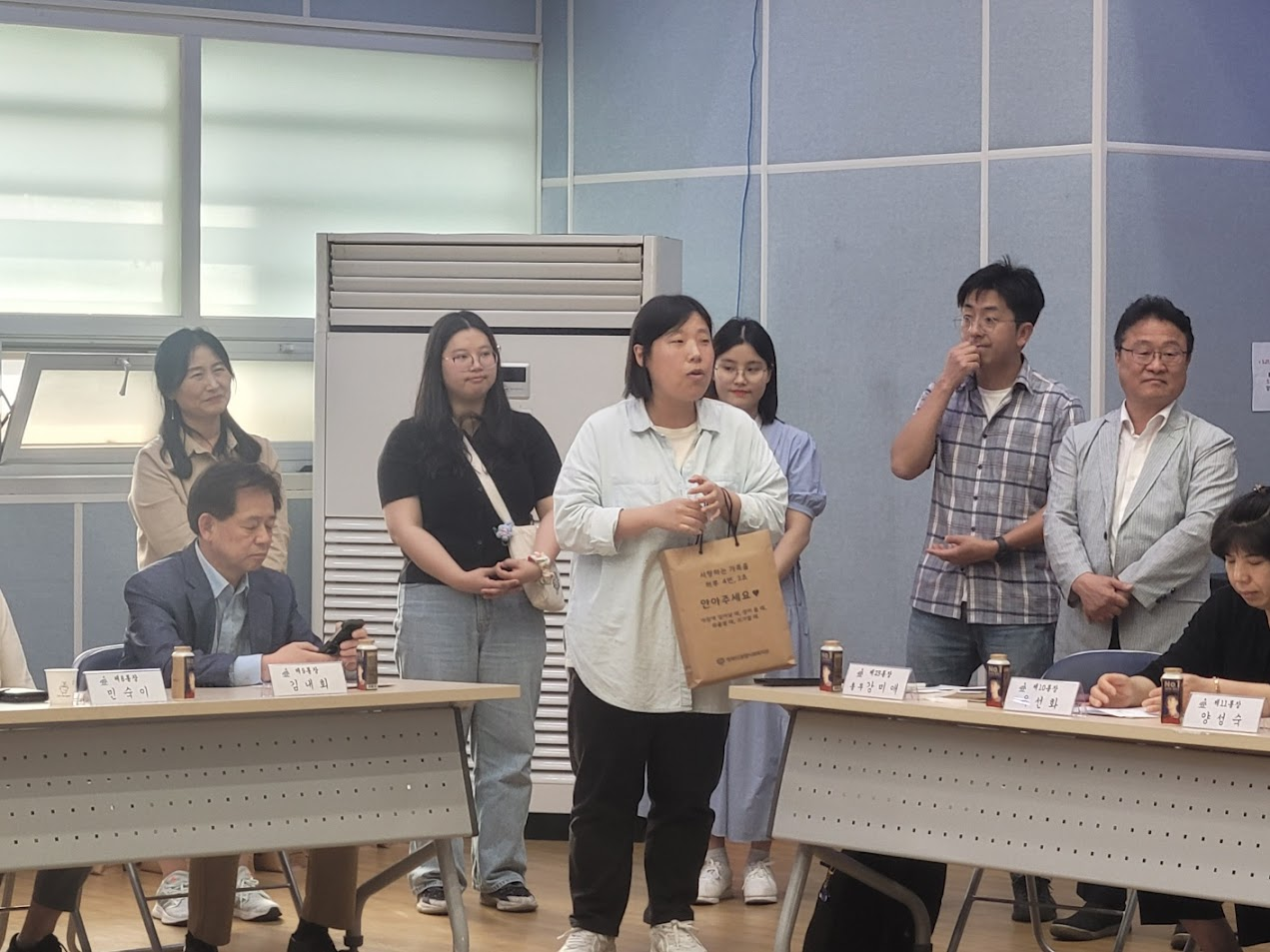 공항동 통장님들께 인사드리고 왔습니다 방화11종합사회복지관