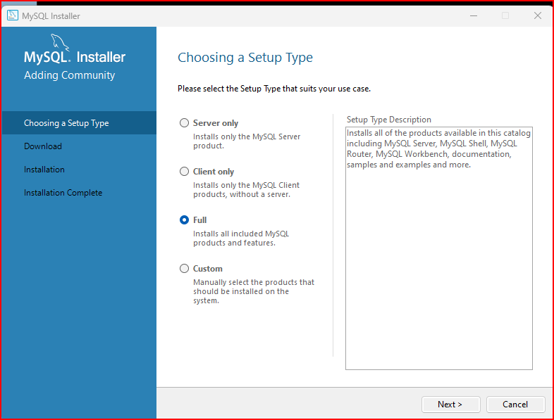 MySQL 다운로드 및 설치하고 실행하기