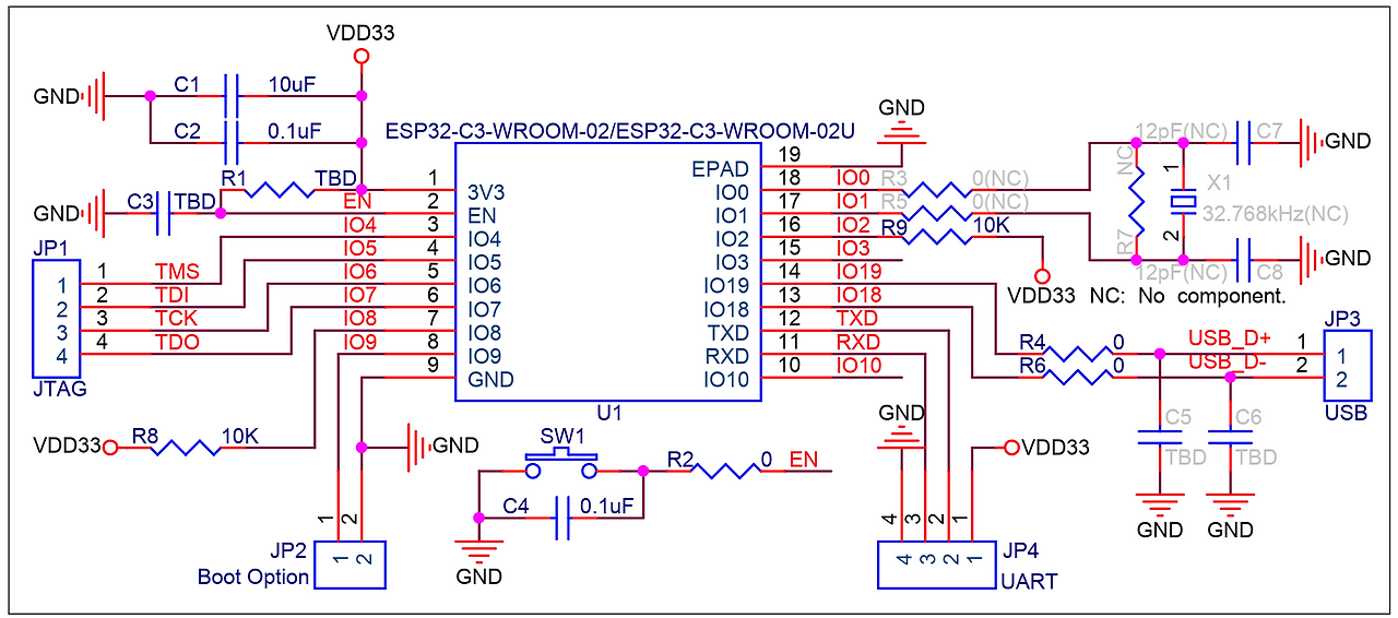 Espressif 제품 소개 :: ESP32-C3-WROOM-02 / 02U