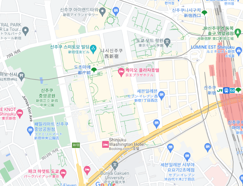 복잡하지 않아요 도쿄 여행 신주쿠 완전 분석