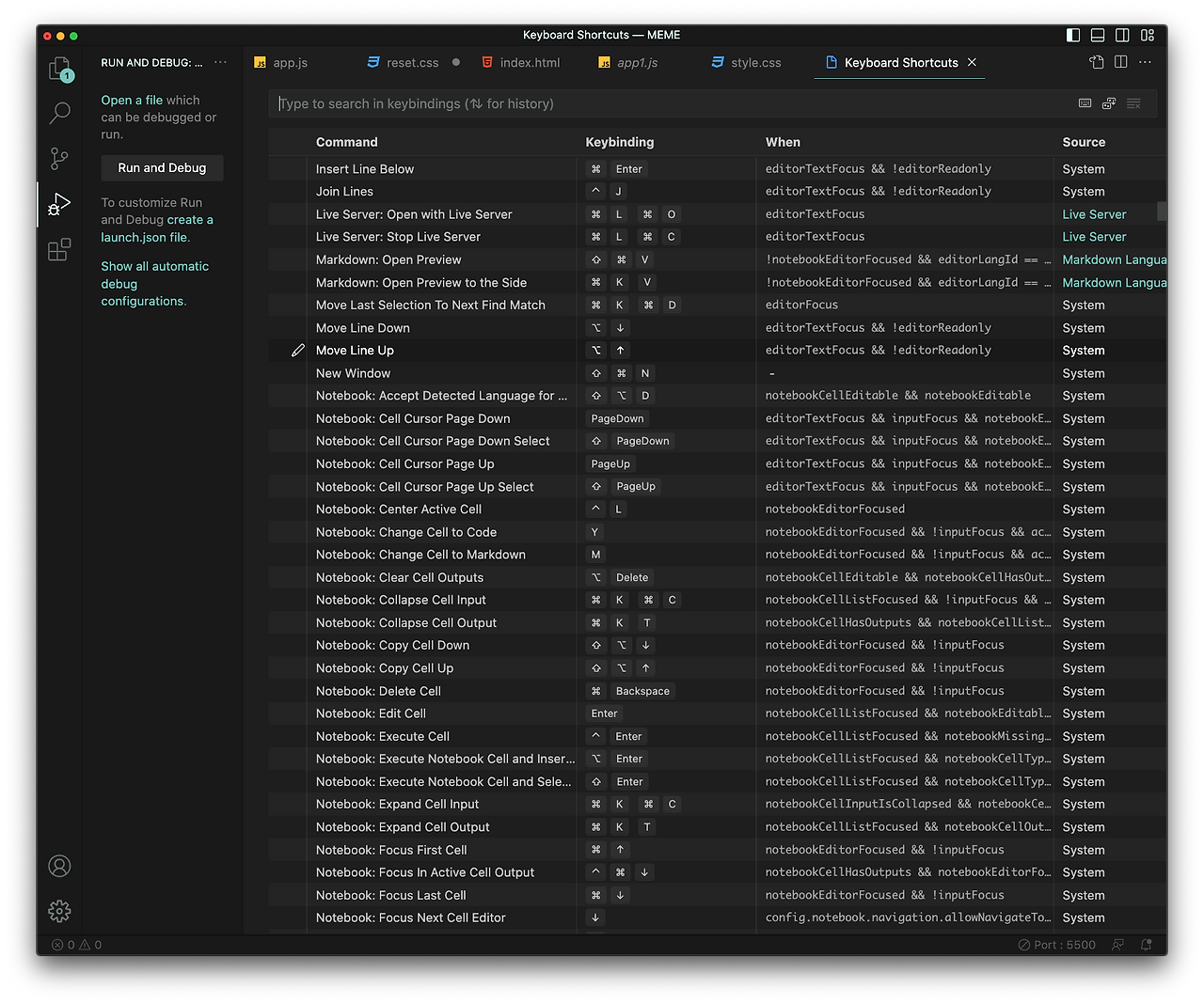 [VSC] 맥용 비주얼 스튜디오 코드 필수 단축키(PDF)