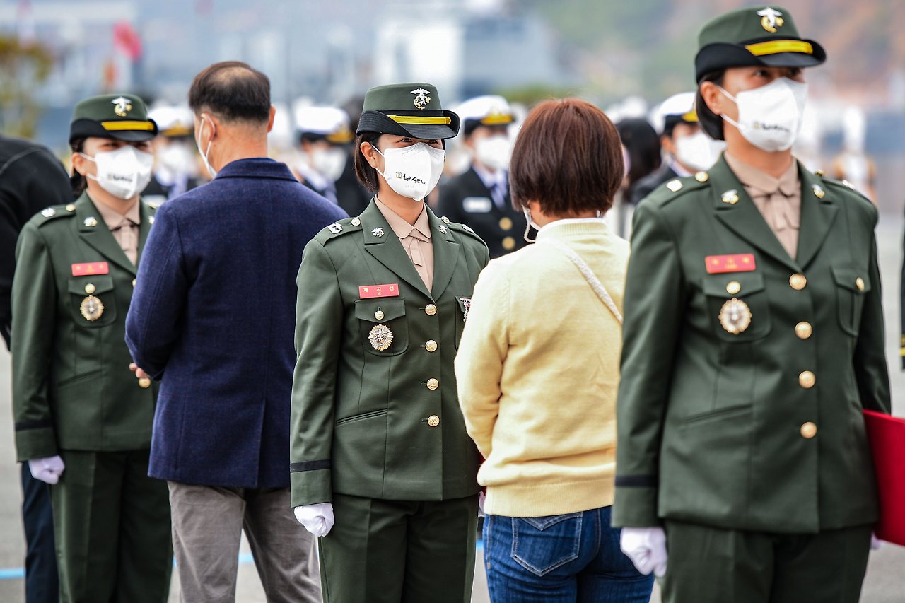 해병대 사관후보생 133기 임관식 해병대 날아라마린보이 장교부사관교육대 관련자료 해병닷컴