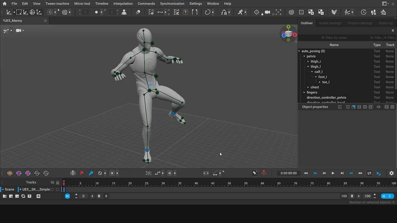 Get Started in Cascadeur Your First Animation Tutorial - 캐공방TV