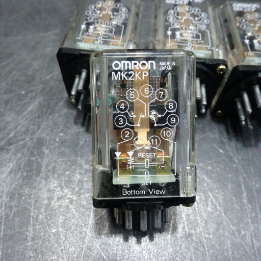 자기유지 되는 릴레이 래치릴레이 MK2KP 오므론(Feat. 키프릴레이,킵릴레이)