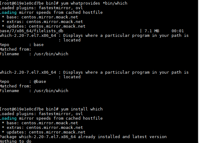 [centos] which: command not found 해결방법