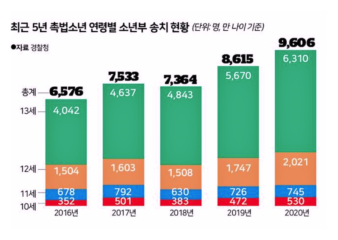 촉법소년 나이 및 연령하향 폐지 찬성과 반대사례