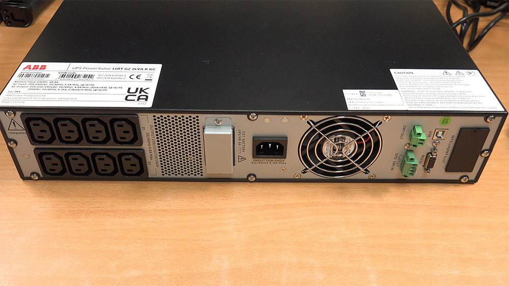 ABB UPS 무정전전원장치 파워밸류 렉타입 11RT 1kVA 서버용 UPS