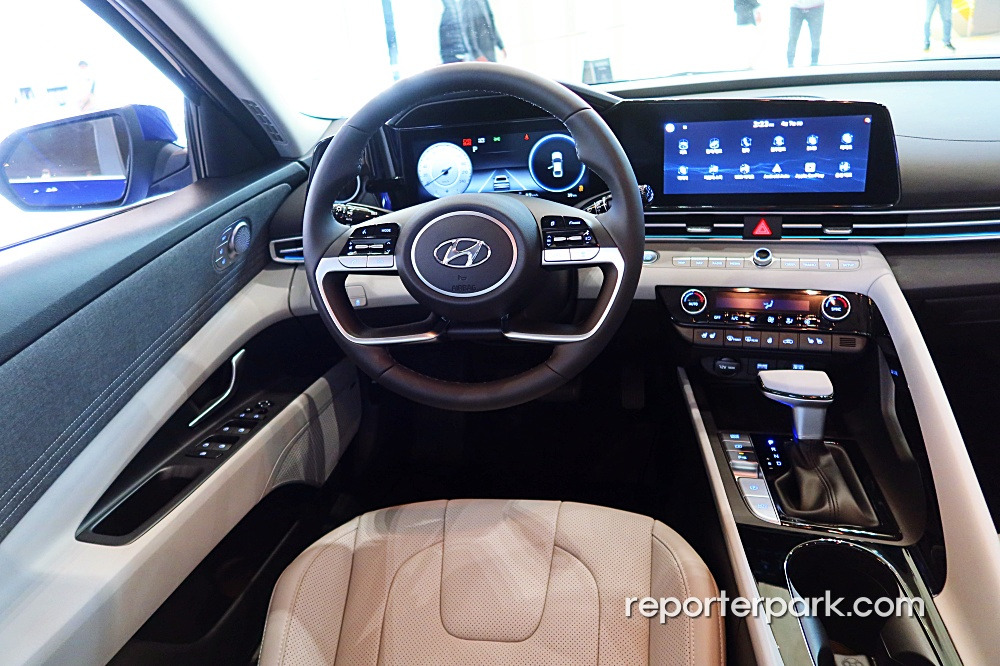 [사진으로 보는] 올 뉴 아반떼(CN7) 디자인 - 내부 / 현대다운(?) 고급감