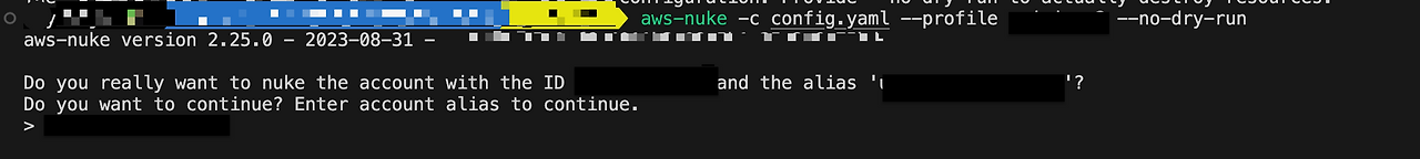 [AWS] aws 계정 해지 전, aws-nuke로 간편하게 자원 일괄 삭제하기