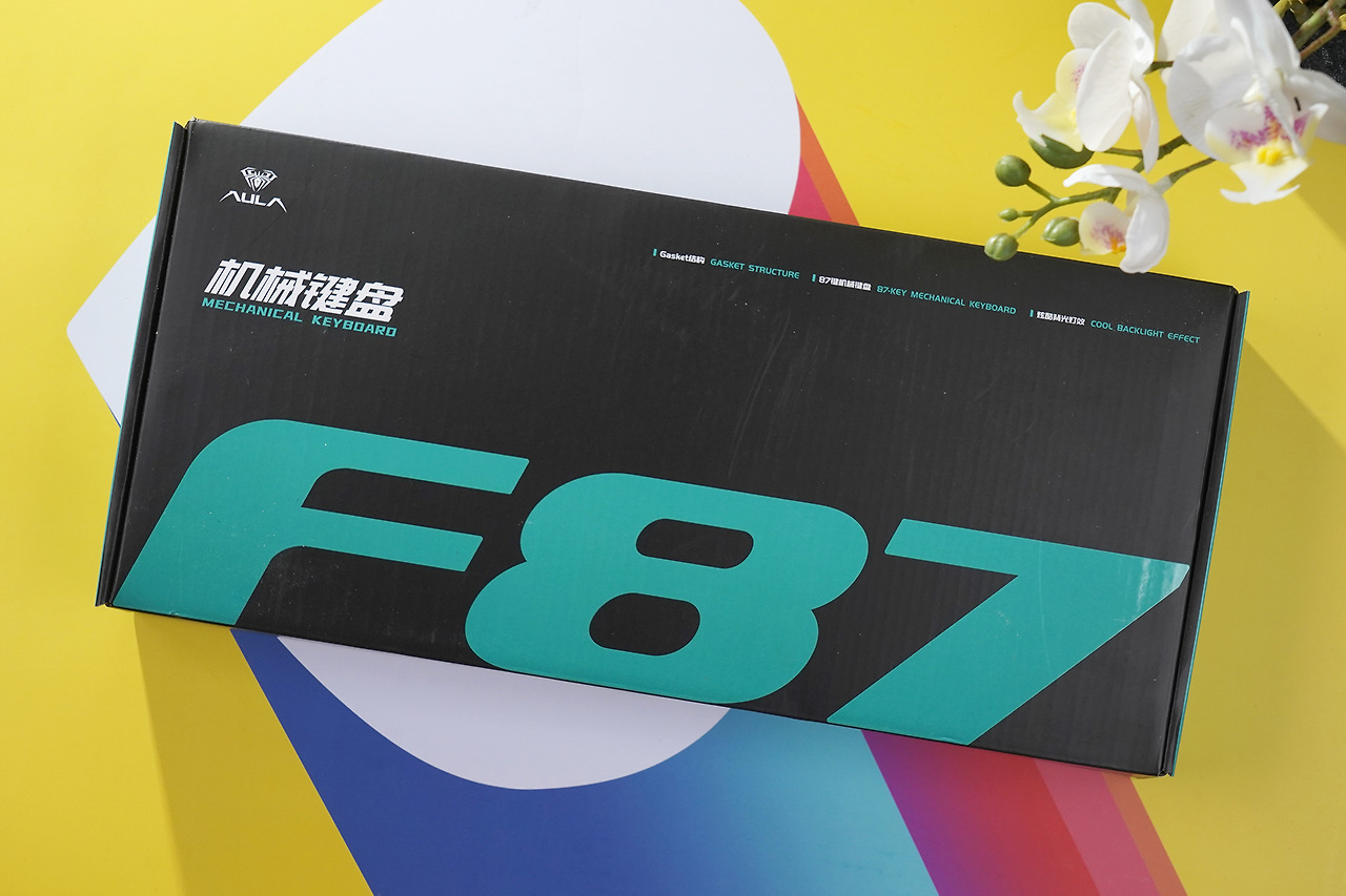 독거미 F87 PRO 유무선 키보드 후기! 소프트웨어, 신월축 타건음