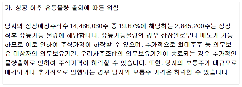 백종원 더본코리아 공모주 상장 정보 청약일 상장일 공모가 배정내역 주관사 유통물량