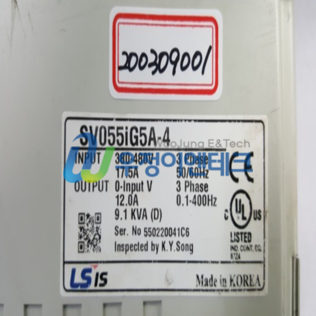 [중고] LS산전 INVERTER / SV055IG5A-4 (200309001)