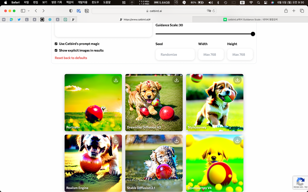 catbird.ai에 대한 사용법을 알려 드립니다.