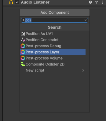 [Unity]포스트 프로세싱(Post Processing)란
