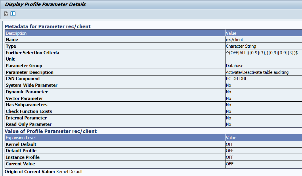 REC/CLIENT 파라미터 관련 :: Continue to Challenge