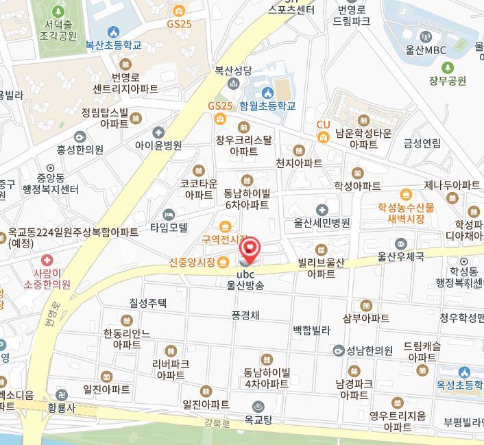 건강보험공단 울산 중부지사 전화번호 및 팩스번호 건강가이드