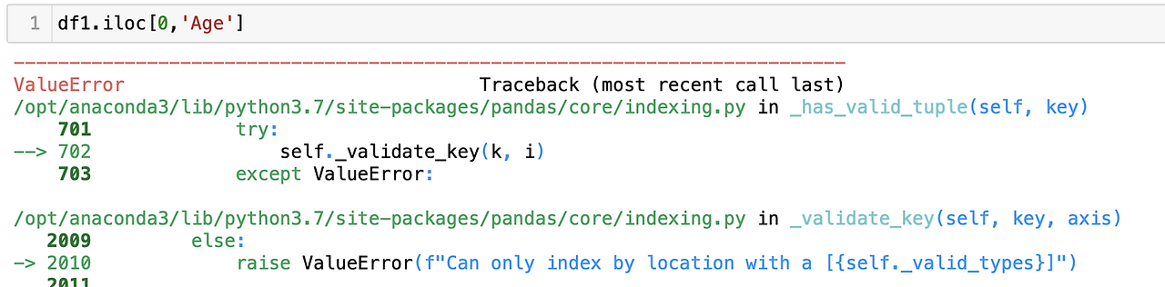 [pandas] 2-2. loc와 iloc 차이와 사용방법