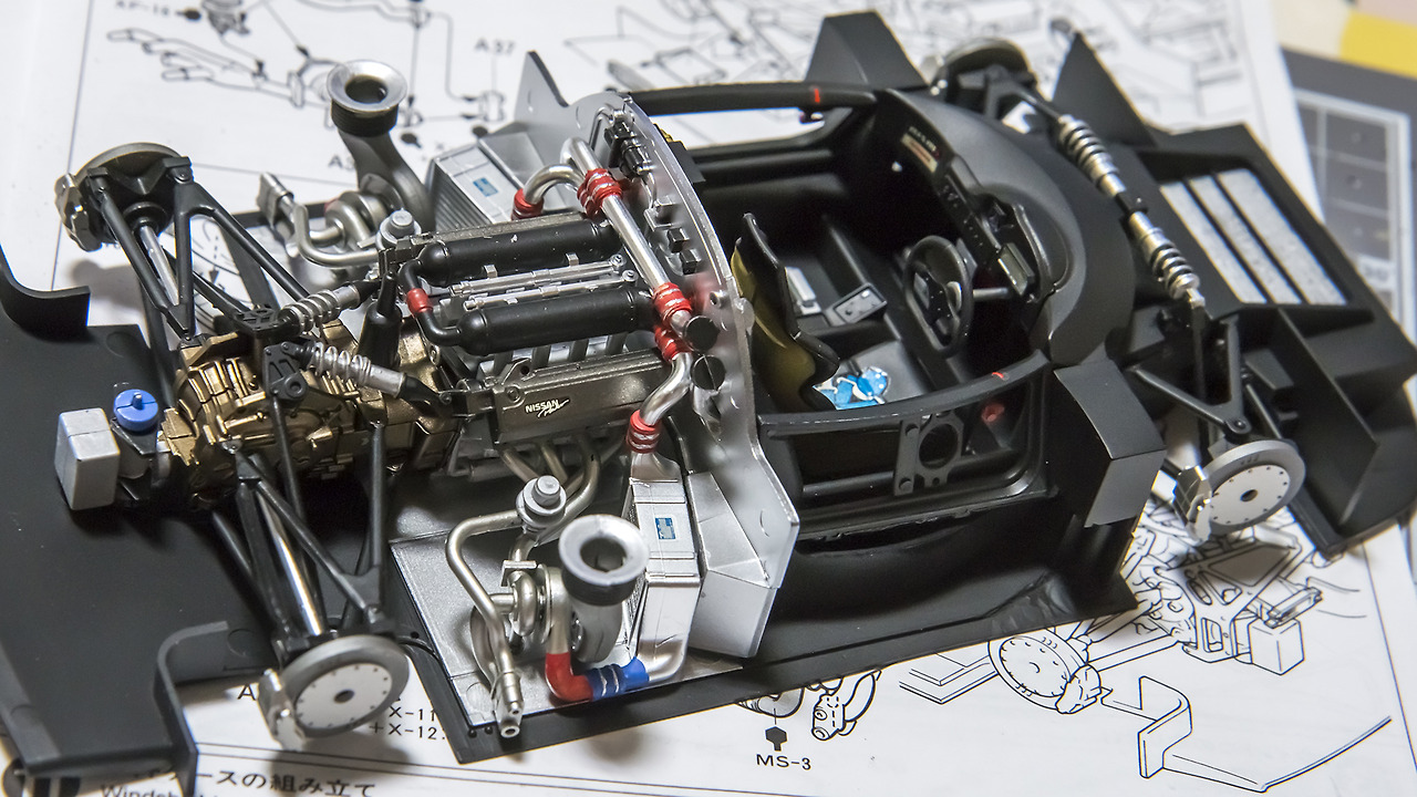 [Tamiya] Nissan R390 GT1 LM - Part 4/4