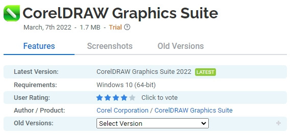 CorelDRAW Graphics Suite 무료 다운로드