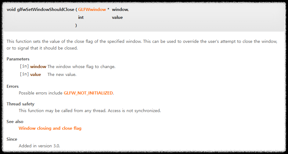 [OpenGL 004] Keyboard Callback 등록
