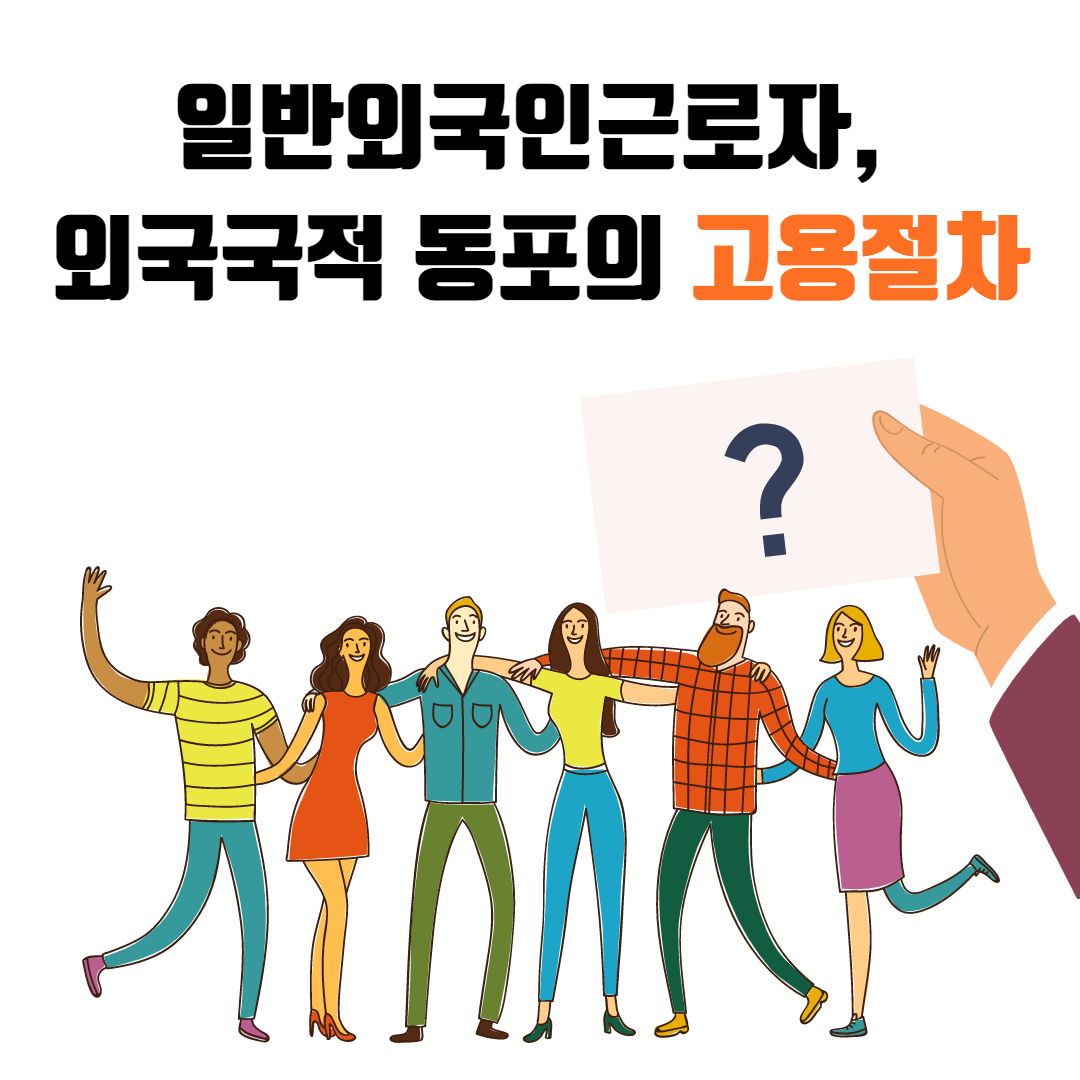 외국인근로자 비자의 종류와 고용절차