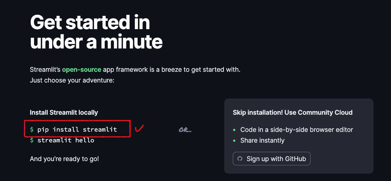 138. [Python] [Streamlit] : Streamlit(스트림릿) 설치 방법