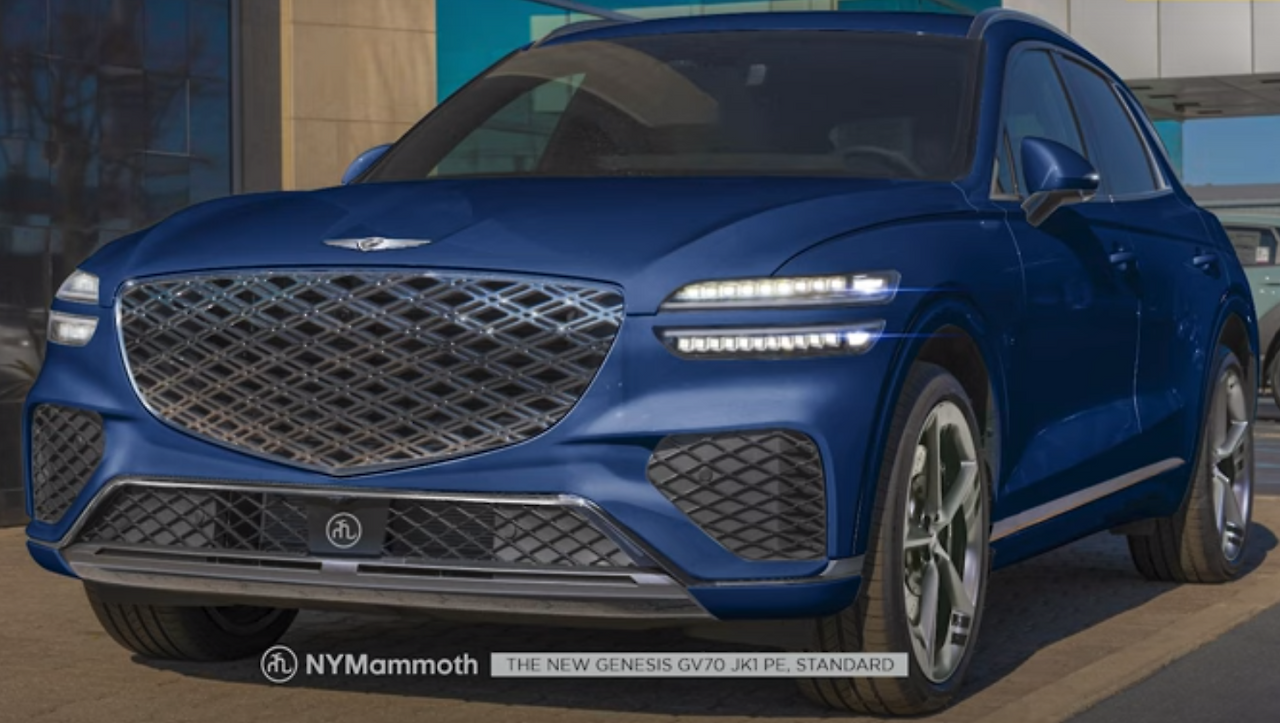 제네시스 GV70 페이스리프트 가격 출시일 디자인 변경 확인하기