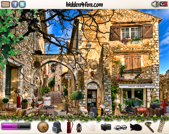 Hidden4Fun 숨은그림찾기 - French Village Romance