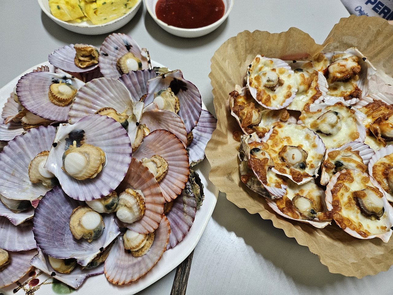 제철 홍가리비찜 홍가리비 찌는법 가리비치즈구이까지