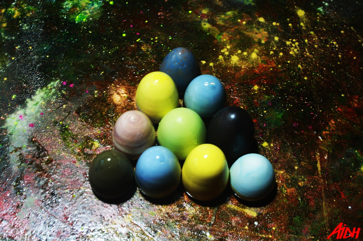 ceramic dots mosaic NFT-‘10 wishes in one dream’ (LDH_NFT_10)