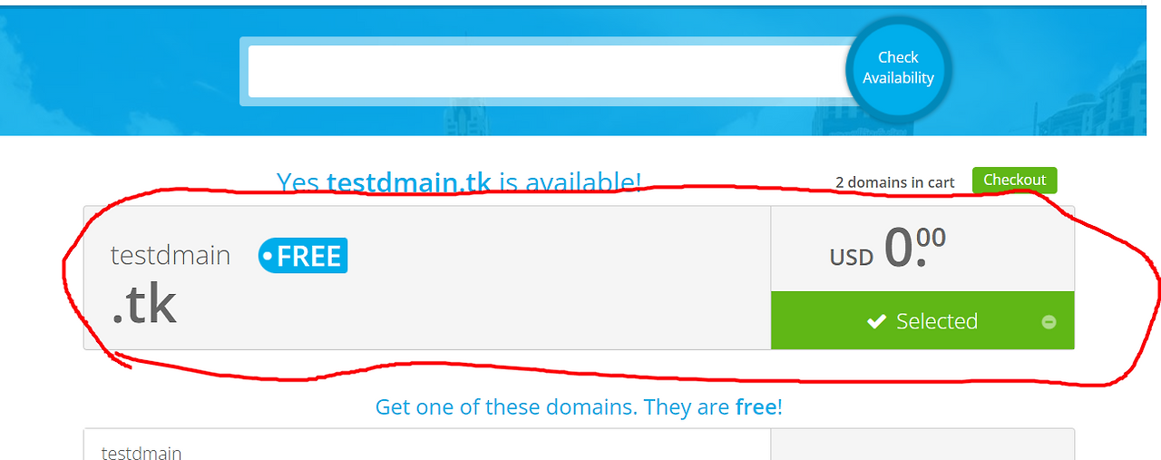 무료로 도메인 발급하여 내 사이트에 적용하기 (Freenom 사용방법), Freenom Not Available 문제 해결방법 :: 안산드레아스