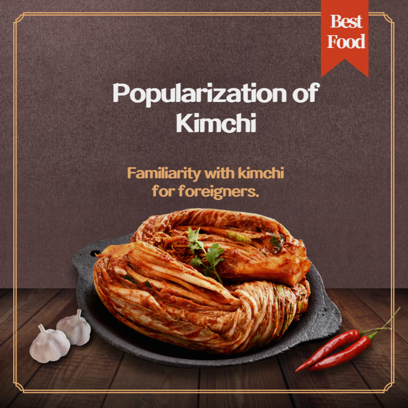 The best way to get close to Koreans: Kimchi