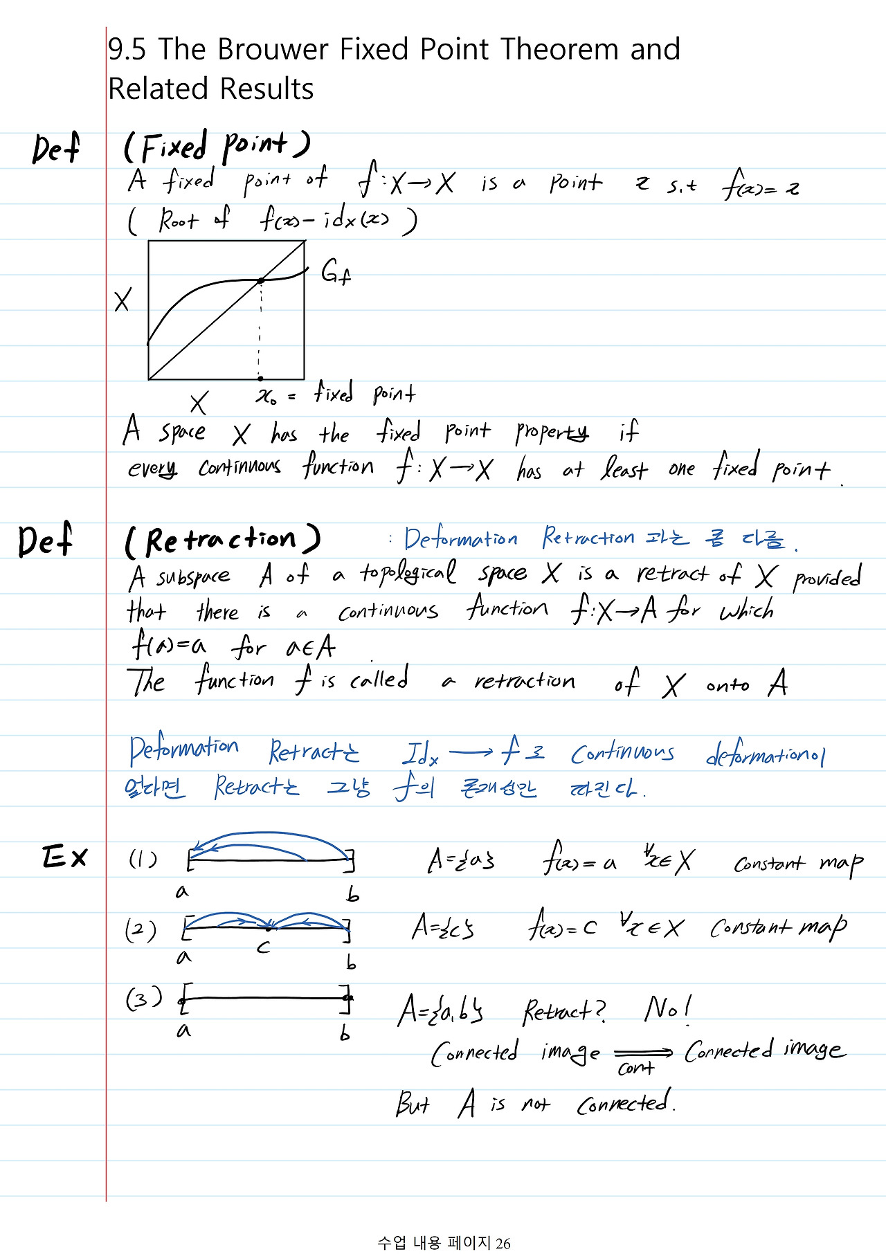 5. The Brouwer Fixed Point Theorem and Related Results :: 프로그래밍과 수학
