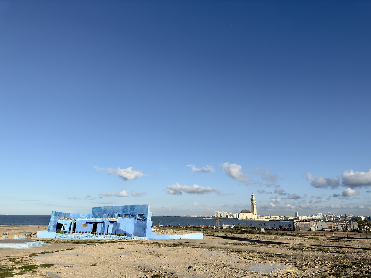 카사블랑카 해안산책로 카사블랑카 등대 카사블랑카 방파제 Hassan Ii Mosque Corniche