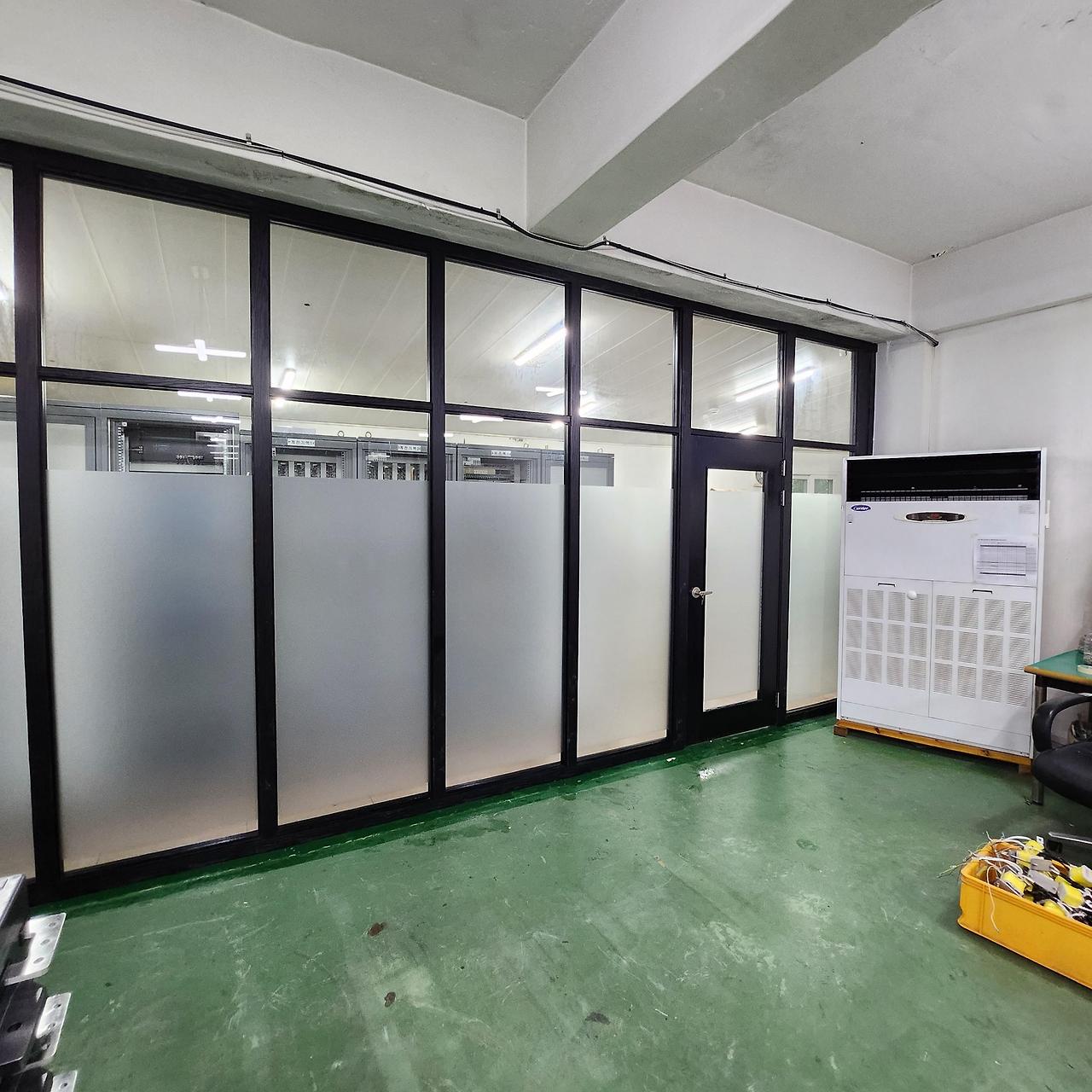 용인 사무실 유리칸막이공사 가벽시공