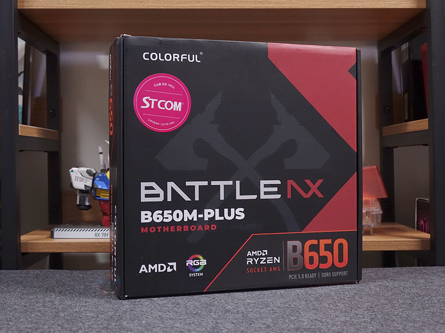 가격 부담없는 찐 가성비로 갖춘 보급형 B650 메인보드! - 컬러풀 BATTLE-AX B650M-PLUS V14 STCOM