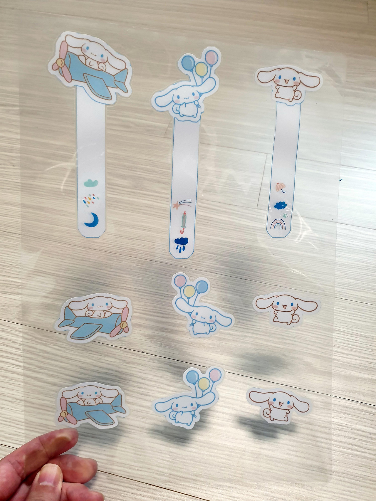 시나모롤 마이멜로디 쿠로미 포차코 산리오 책갈피 만들기 도안 프린트 무료다운