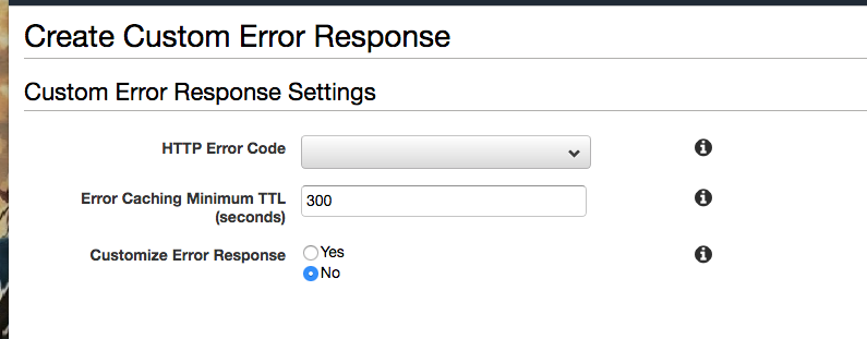CloudFront, Error Cache 삽질기