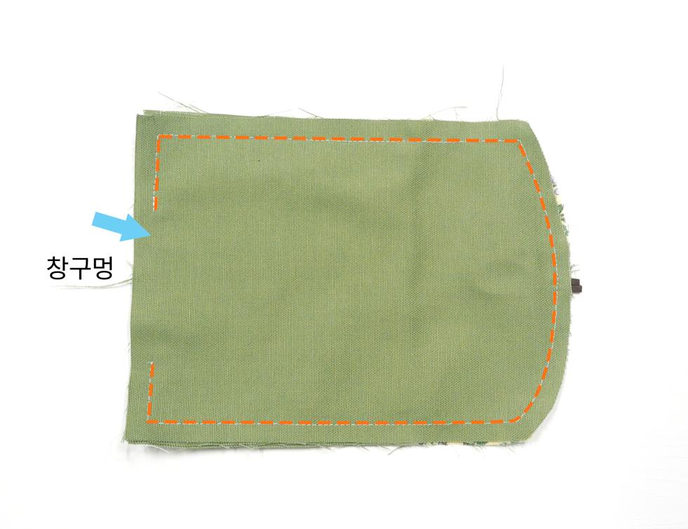 Step2 심플 생리대 파우치 만들기 도안