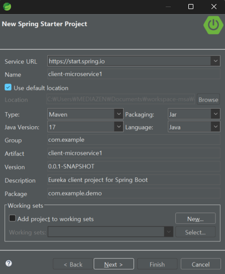 [SpringBoot, MSA #4] Eureka Client 등록 및 Route
