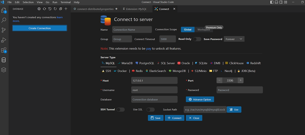 VSCode MySQL Extension 설치 및 Query 실행하는 방법