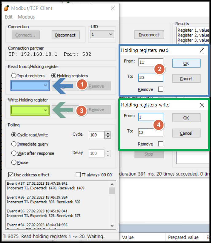 Modbus TCP 무료 시뮬레이터 - Annas64 (Free ModbusTCP simulator)