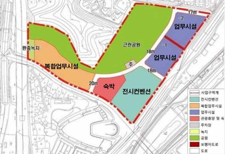 성남 백현 마이스복합단지백현지구 2025년 착공예정