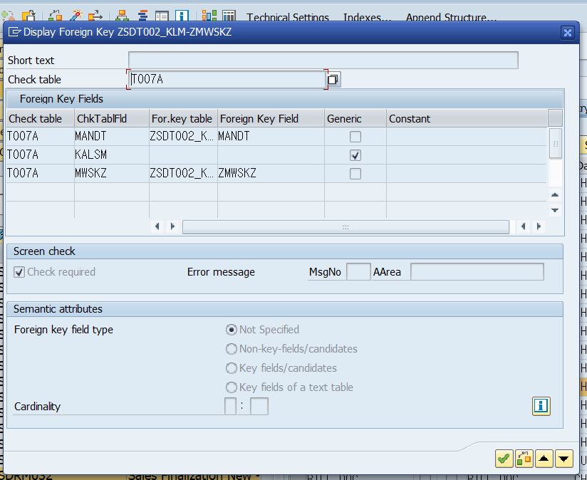 SAP Generic Foreign Key 이란? :: ASAP