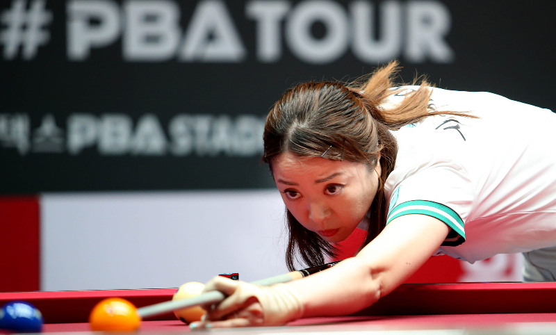 한지은 당구 선수 - 에스와이 LPBA투어 PQ라운드 64강 대진표