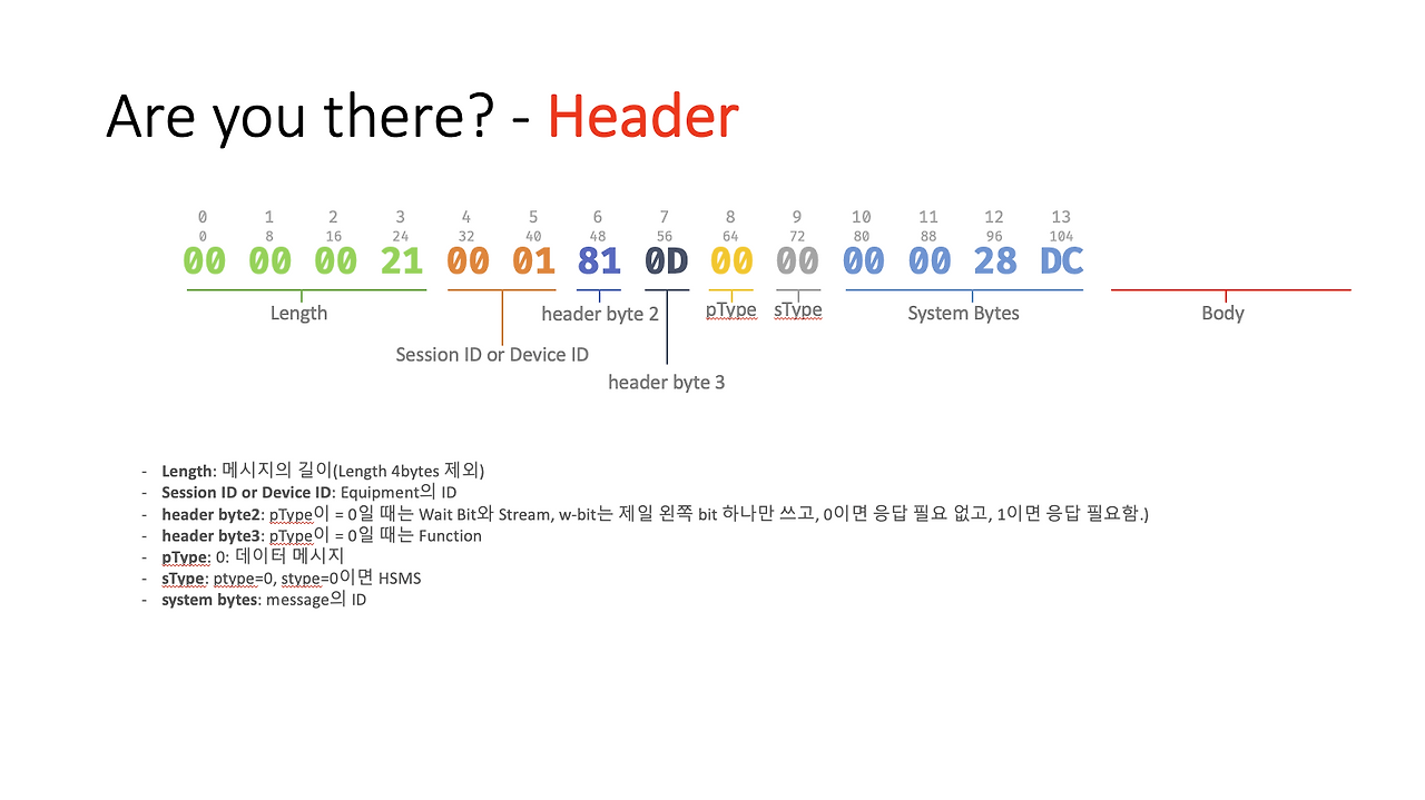 SECS Gem Message Formats