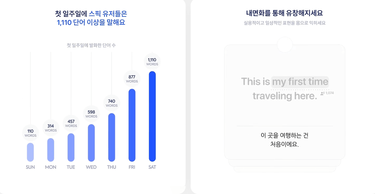 스픽speak 어플 가격 및 할인코드3만원 받기