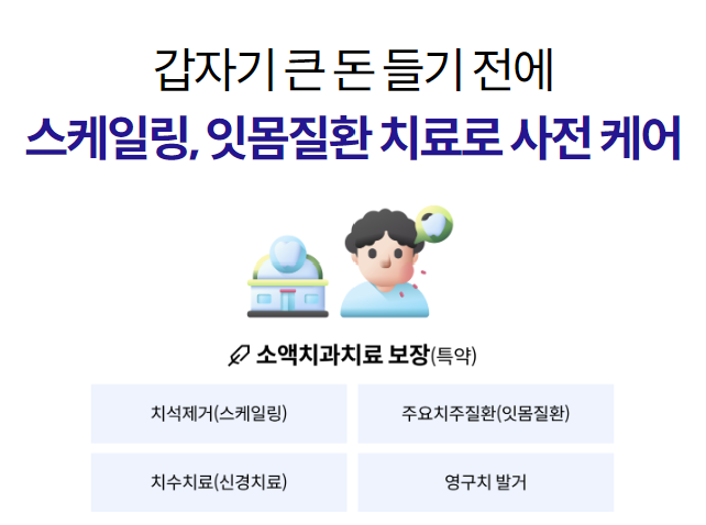 라이나생명 치아보험 보장내용 보험료 특징 및 치아보험 가입 시 유의사항