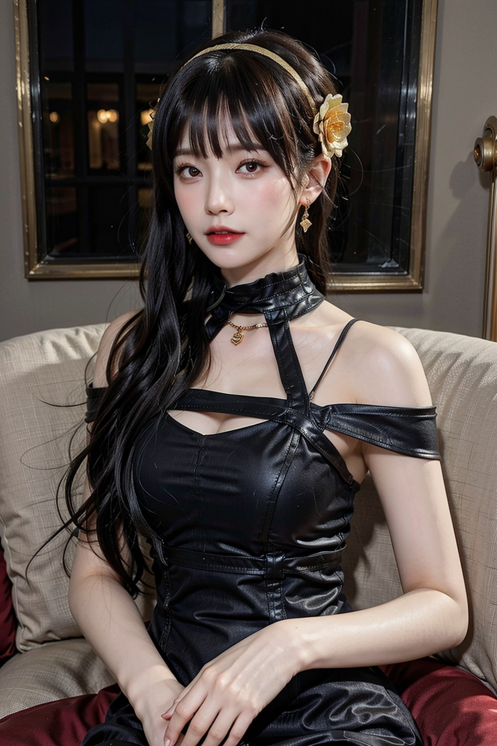 스파이패밀리 요르 포저 실사풍 코스프레 Ai